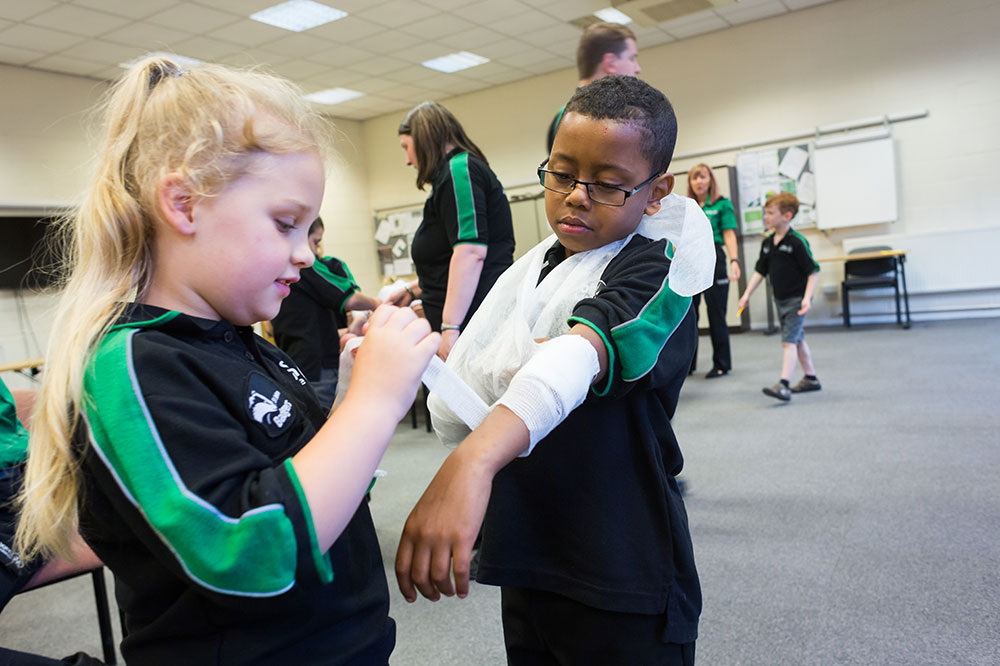 Team Games, Arts, and First Aid - Badgers | St John Ambulance